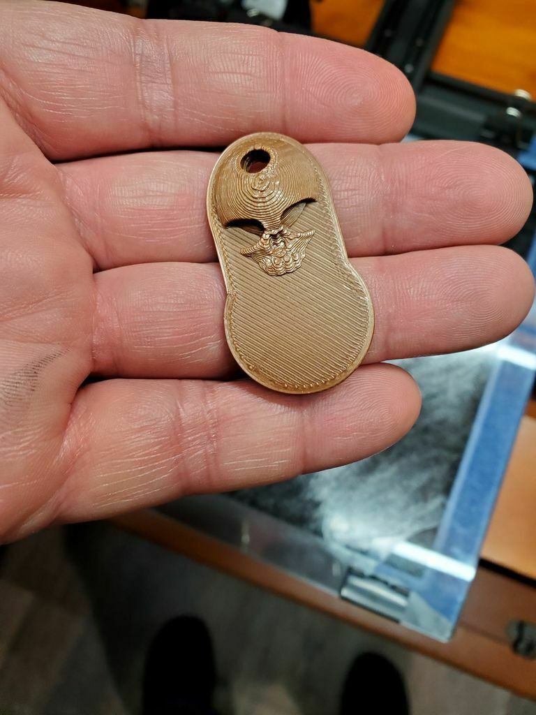 Free STL file Cart Key Keychain Fob 🛒・3D printing design to download・Cults