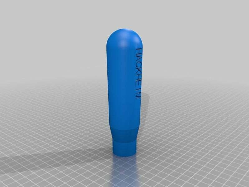 Free STL file HACKHEIM, Beer tap faucet handle [adjusted]・3D printing ...