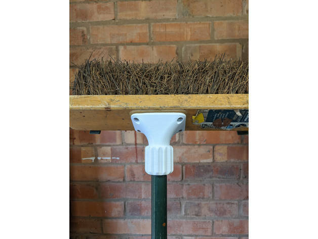 Free 3D file broom handle bracket broom repair・3D printing idea to ...