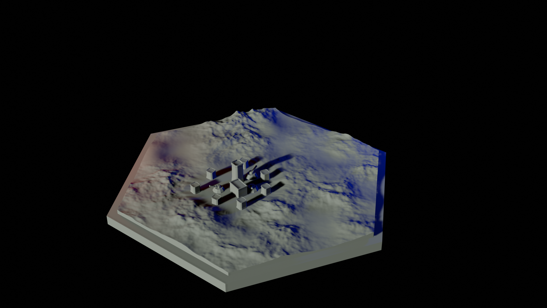 STL file planetary empires Inspired landscape full set 🎲・3D printing ...
