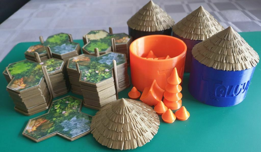 Free 3D file Taluva・Design to download and 3D print・Cults