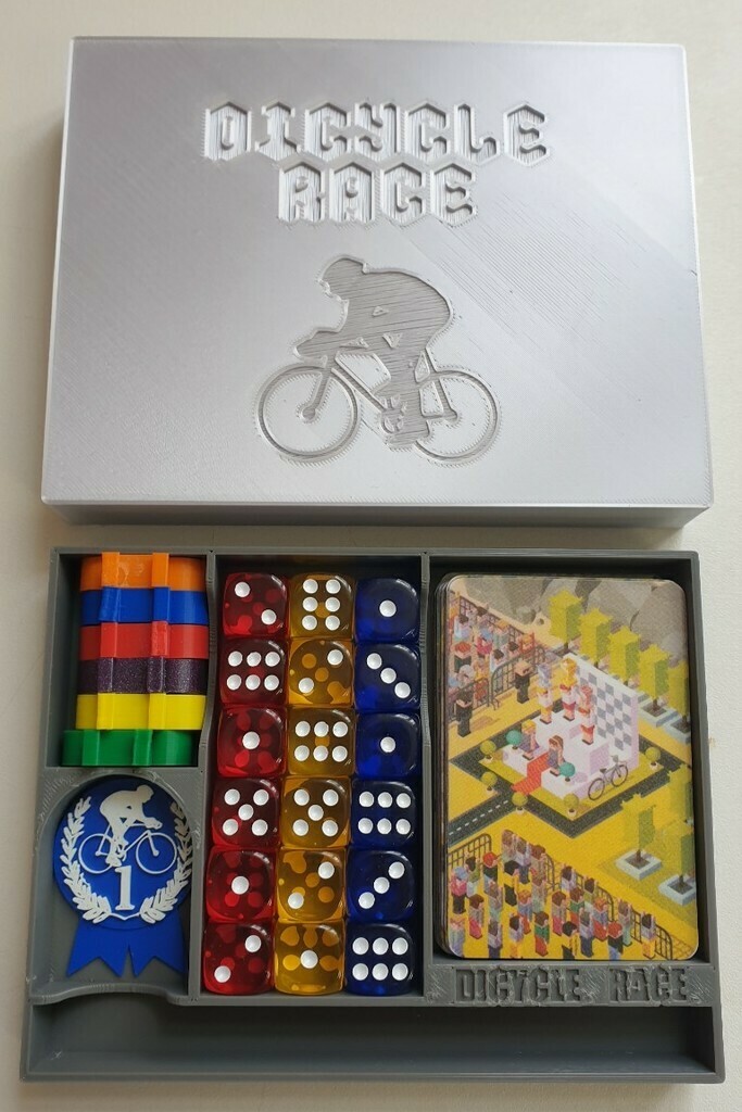 Free 3D file Dicycle race storage box 🏎️・3D printable model to download ...