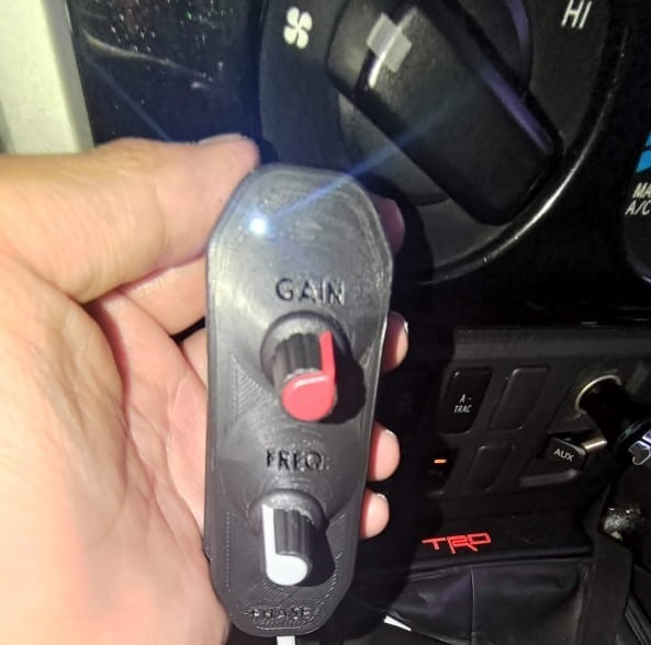 Файл STL EXTERNAL BASS CONTROL PIONEER AMPLIFIER・3D-печать дизайна для ...