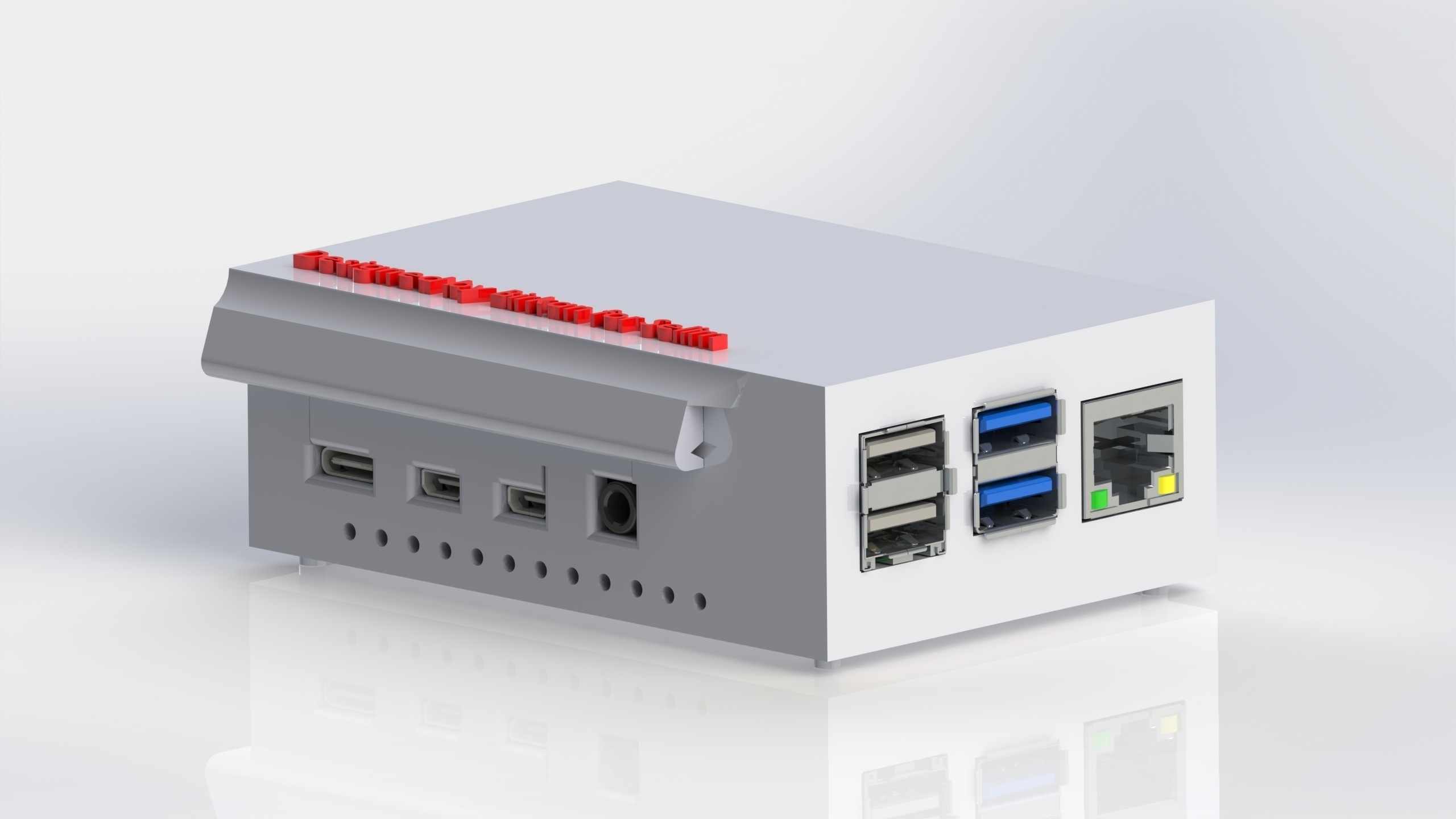 STL file Raspberry Pi4 Case・Model to download and 3D print・Cults