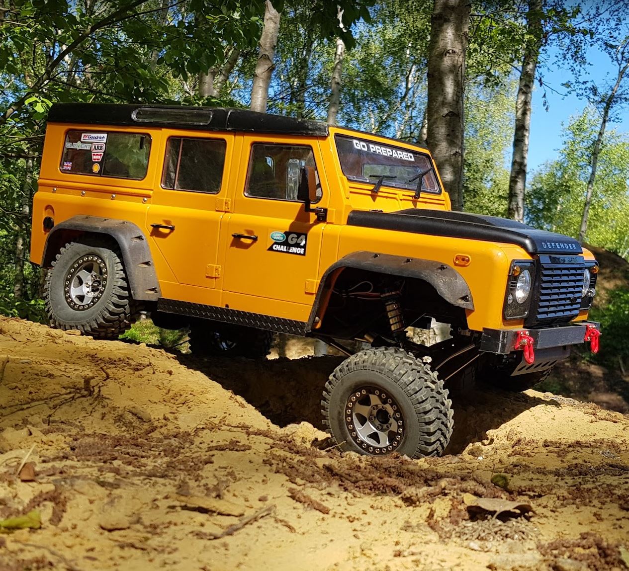 STL file 1/10 Scale Rock Sliders for 313mm Defender Body - MIJBITS・3D ...