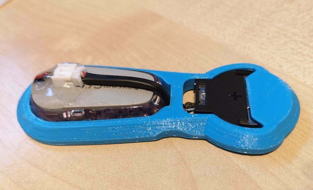 Бесплатный STL файл Dexcom G6 replacable battery cover.・Дизайн 3D ...