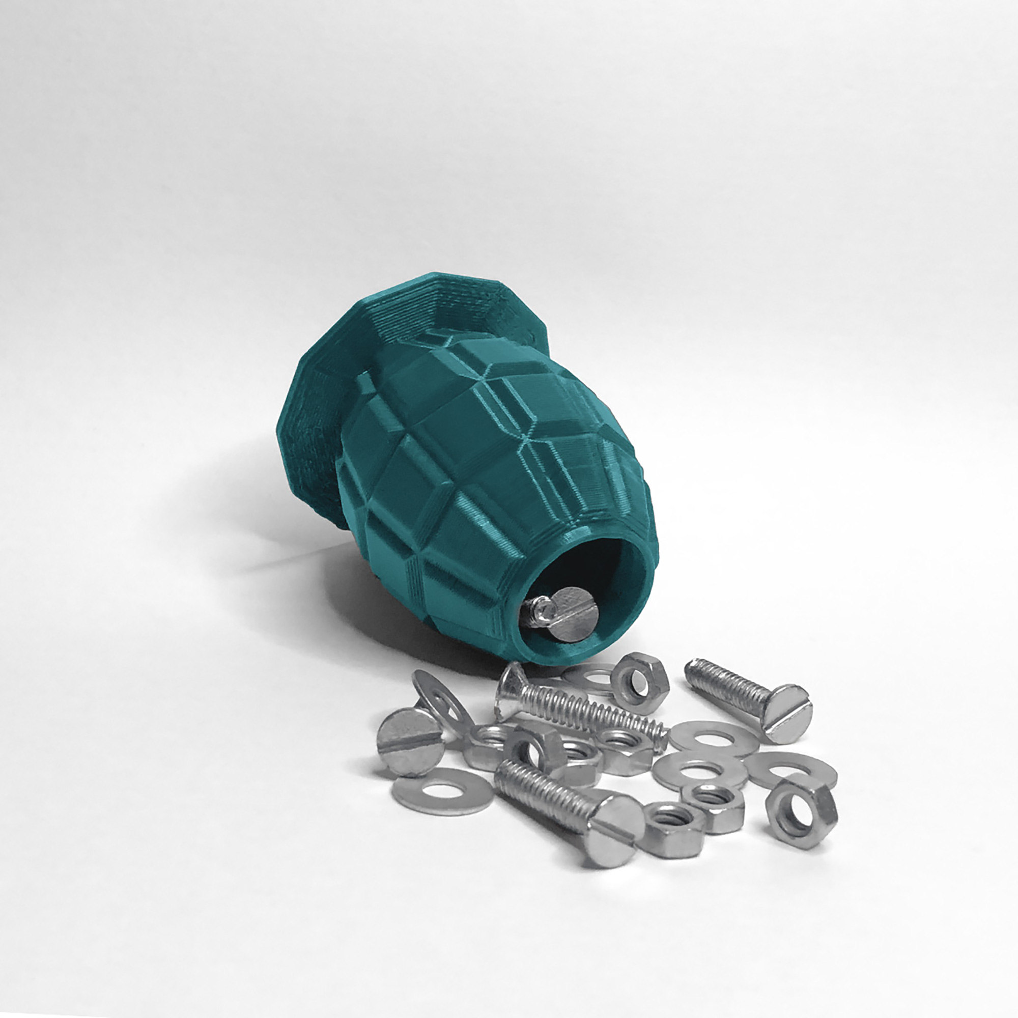 STL file Grenade container・3D printing idea to download・Cults