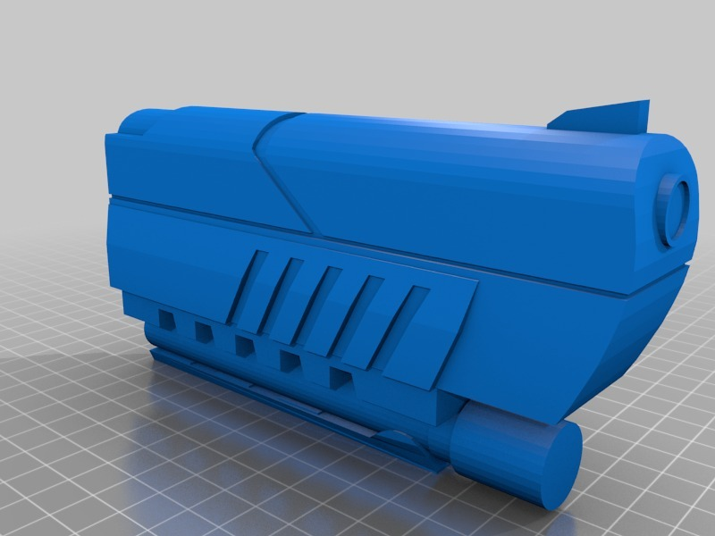 Free 3D file The Arkham Knight's Gun 🔫・Template to download and 3D ...