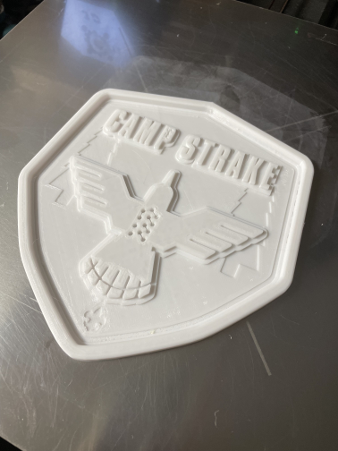 Archivo STL gratuito Logotipo del campamento Strake・Idea de impresión ...