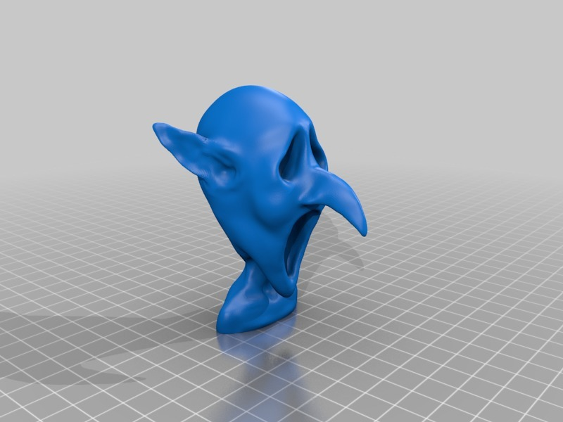 Бесплатный 3D файл Крик гоблина 🗿・Модель для загрузки и 3D-печати・Cults