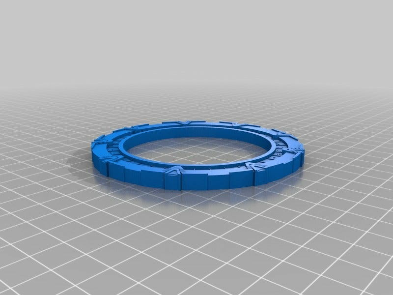 Free STL file Stargate Multicolor Coaster 🍔・3D printing design to ...