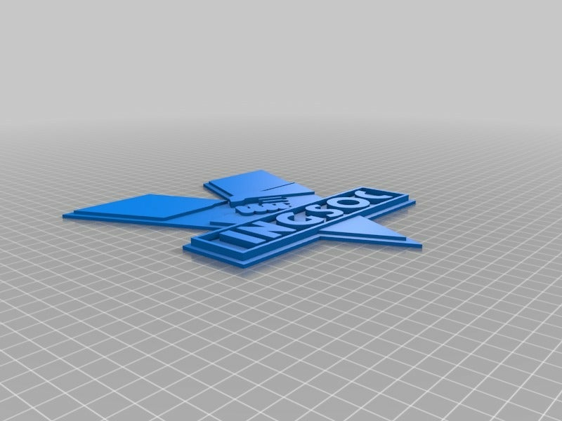 Free STL file 1984 Ingsoc logo 🚩・3D print design to download・Cults