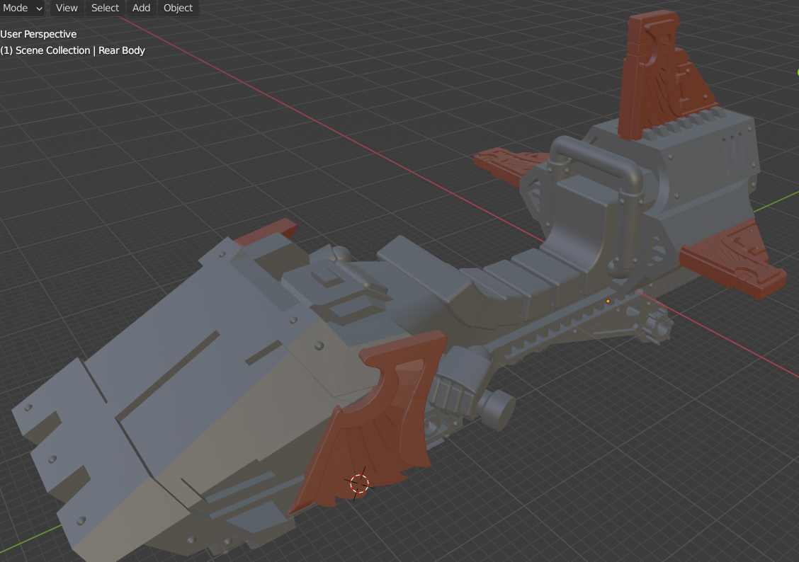 Free STL file Angel Wings for Dark Age Design's Sci-Fi Jetbike 👼・3D ...
