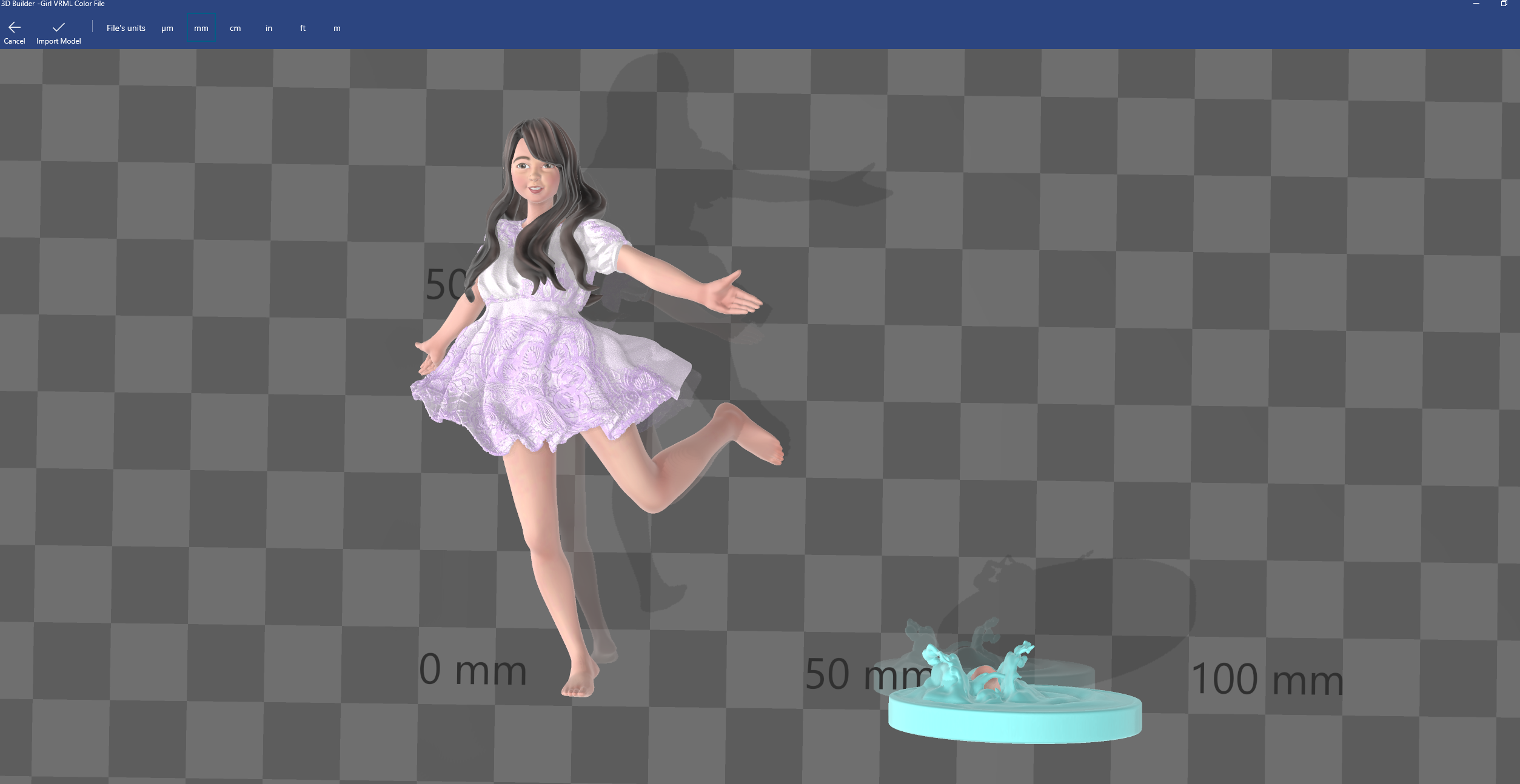 STL file Music Box Dancing Girl -HD STL VRML color format included ...