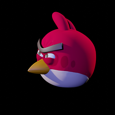 Free STL file Red (Angry Birds)・Design to download and 3D print・Cults
