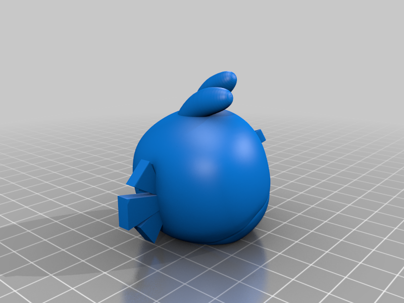 Free STL file Red (Angry Birds)・Design to download and 3D print・Cults