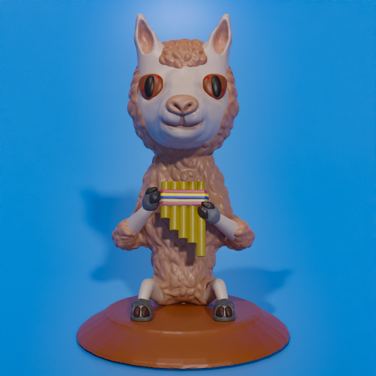 Free 3D file ALPACA CUTE- ALPACA・3D print design to download・Cults