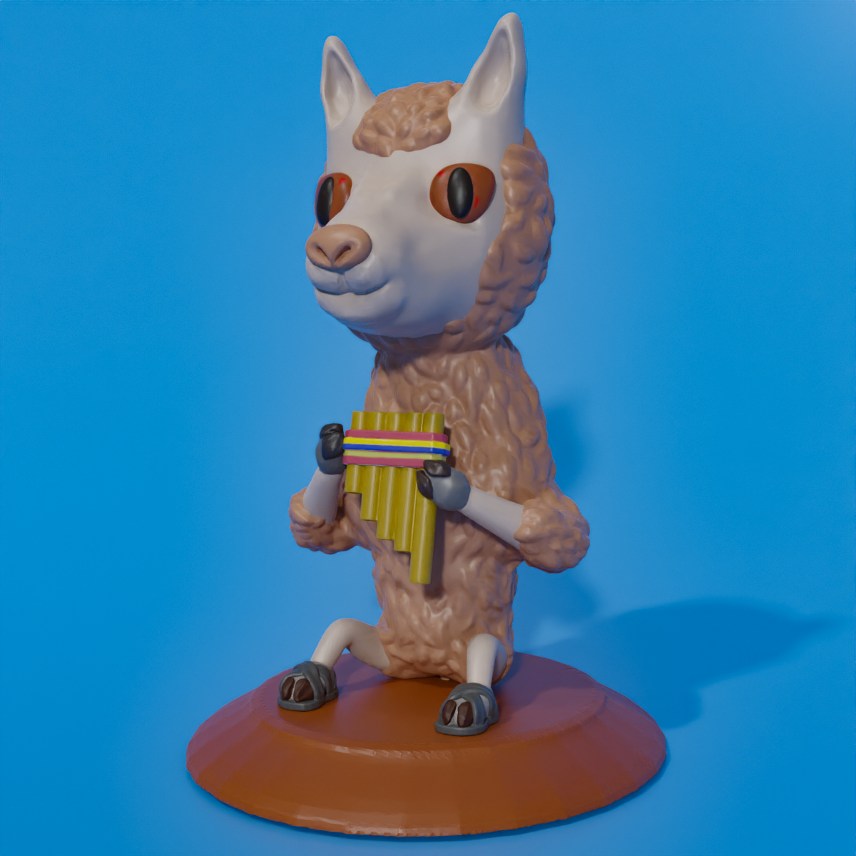 Free 3D file ALPACA CUTE- ALPACA・3D print design to download・Cults