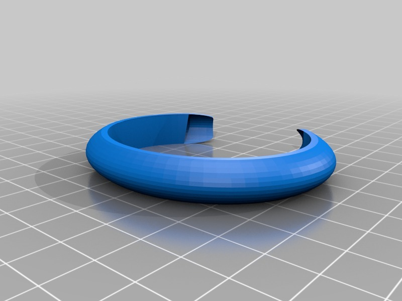 Free 3D file Customized Bracelet・3D printer design to download・Cults