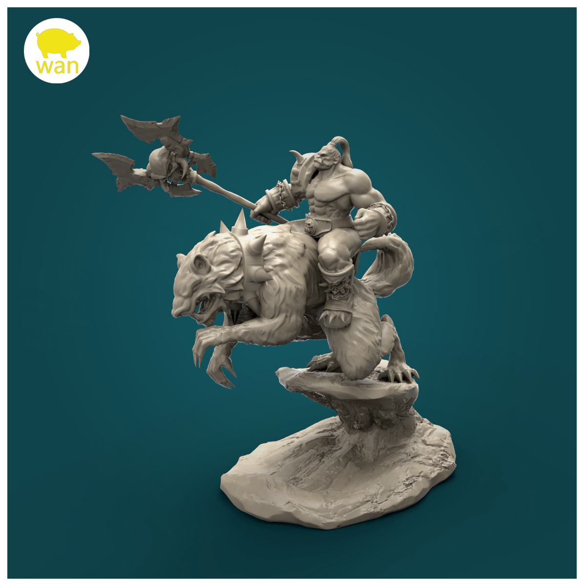 STL file orcs・3D printable design to download・Cults