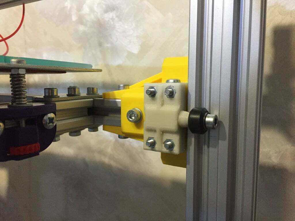 Free STL file 3 wheel z-carriage for slot 2020・3D printable model to ...