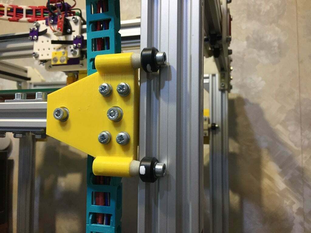 Free STL file 3 wheel z-carriage for slot 2020・3D printable model to ...