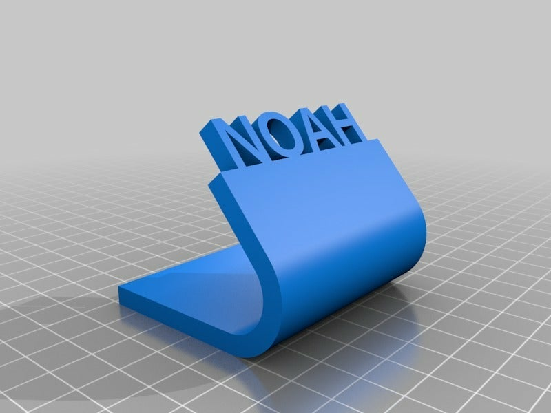 Free STL file NOAH NAME・Model to download and 3D print・Cults