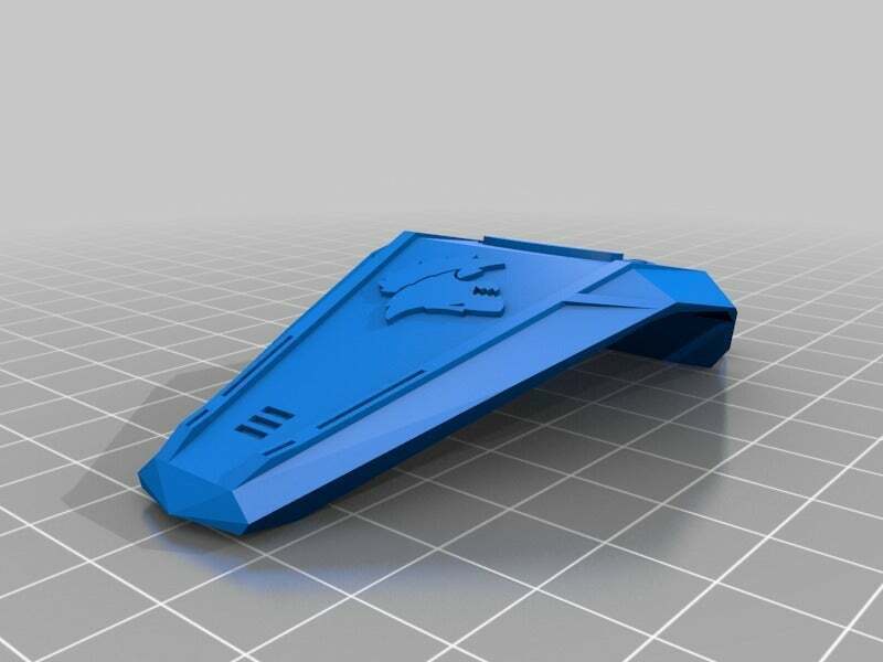 Free STL file Space Wolves Drop Pod Doors 🛰・Model to download and 3D ...