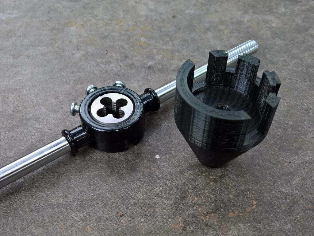 Free STL file Threading Jig for Die / Die Holder・3D print model to ...