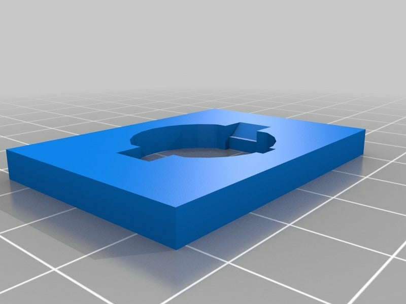 Free STL file 20mm Rocker Switch Mount・3D printer model to download・Cults