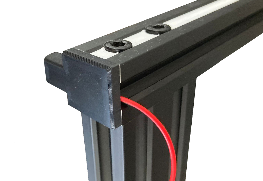 Free STL file Ender 3 Low Profile LED Bar End Cap・Design to download ...