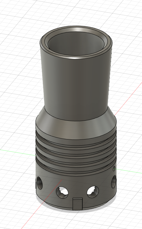 STL file G&G GMG42, MG42 Muzzle Flash, Tracer Frontset・3D printable ...