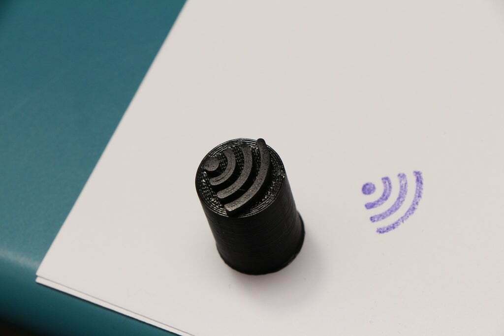Free STL file NFC Stamp・3D printing template to download・Cults