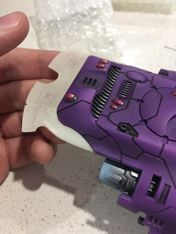 STL file Tidal Snake Grav Tank Rear Fin・3D printing idea to download・Cults