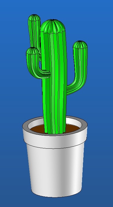 Free 3D file CACTUS・3D printer model to download・Cults