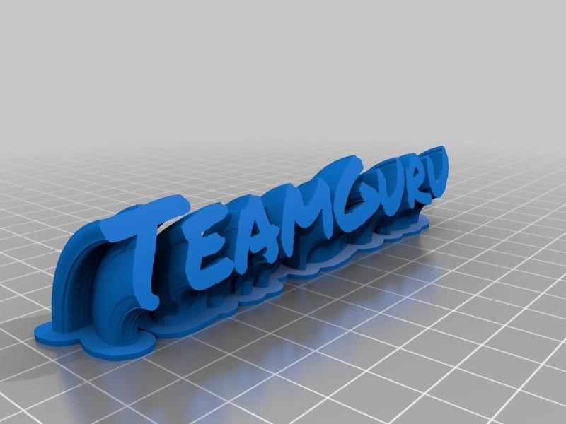 Free 3D file TeamGuru・3D printable object to download・Cults