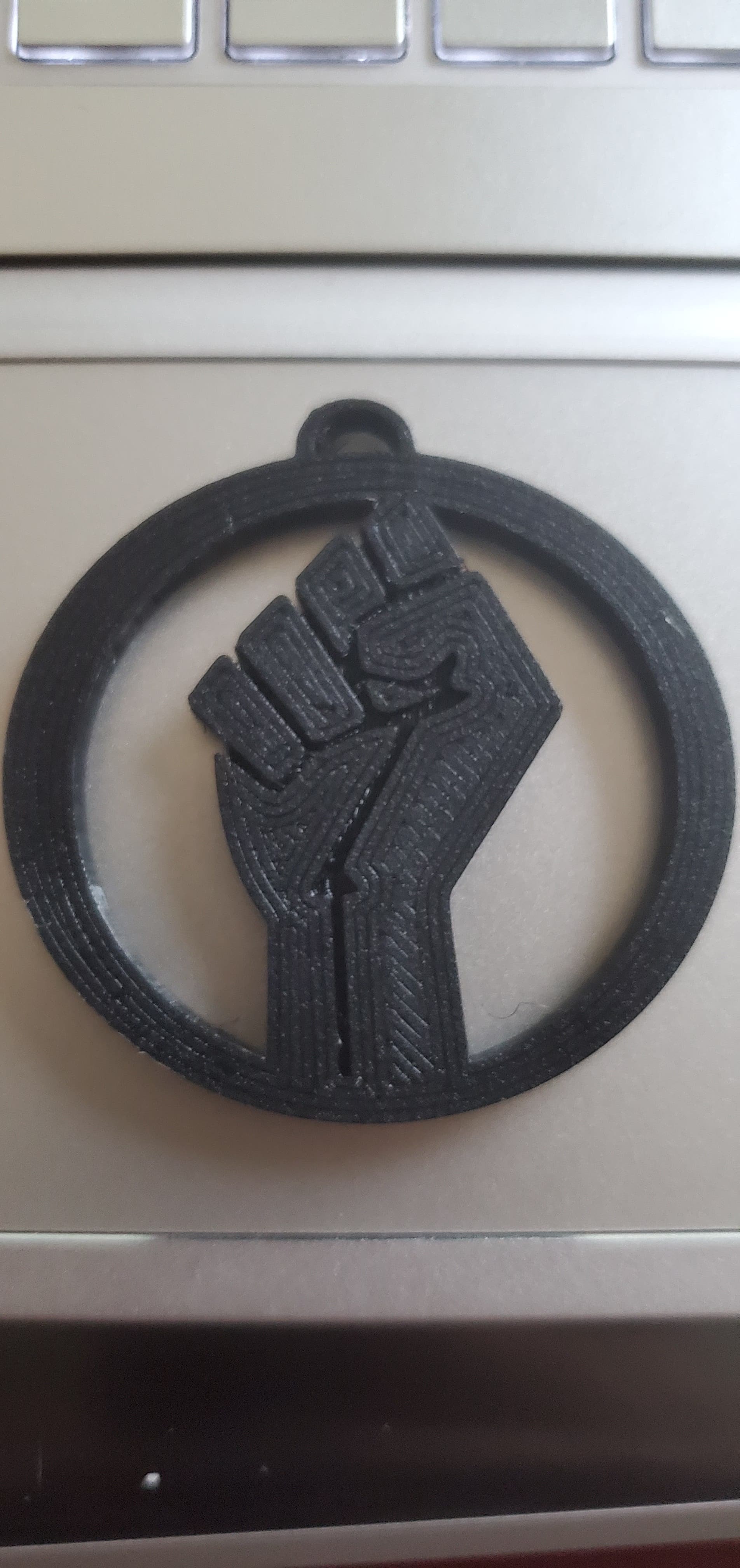 STL file BLM Neckless/Earing・3D print model to download・Cults