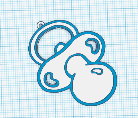 STL file pacifier baby shower souvenir・3D print model to download・Cults