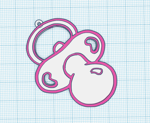 STL file pacifier baby shower souvenir・3D print model to download・Cults