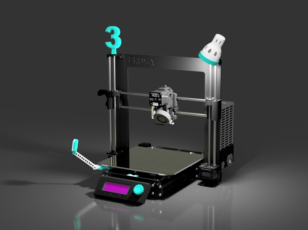 Free 3D file Prusa Philips Hue Gu10 (right side)・3D printer model to ...