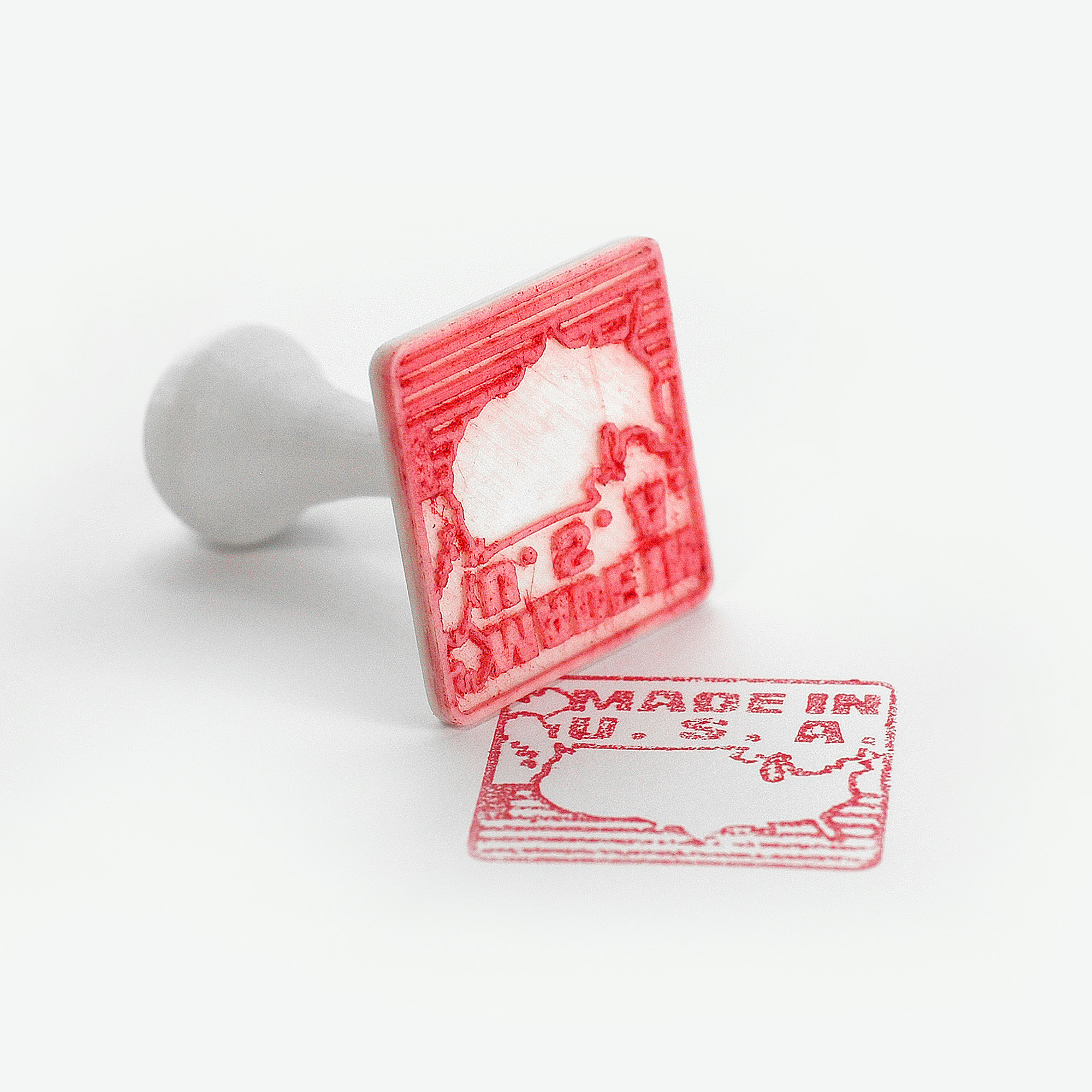 Free STL file Made In USA Stamp・3D printing template to download・Cults