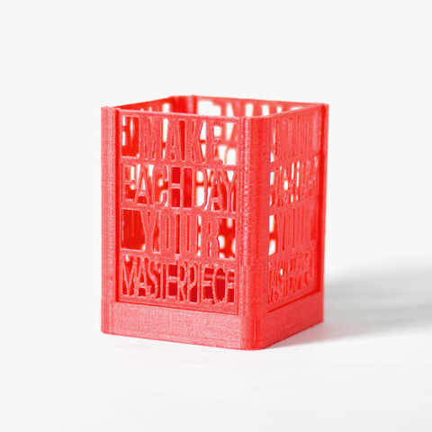 Download free STL files Daily Masterpiece Desk Organizer ・ Cults