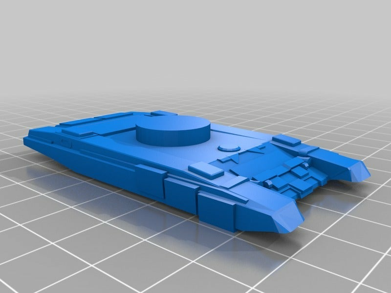Free STL file T90 Tank Simple Model Kit 🪖・Template to download and 3D ...