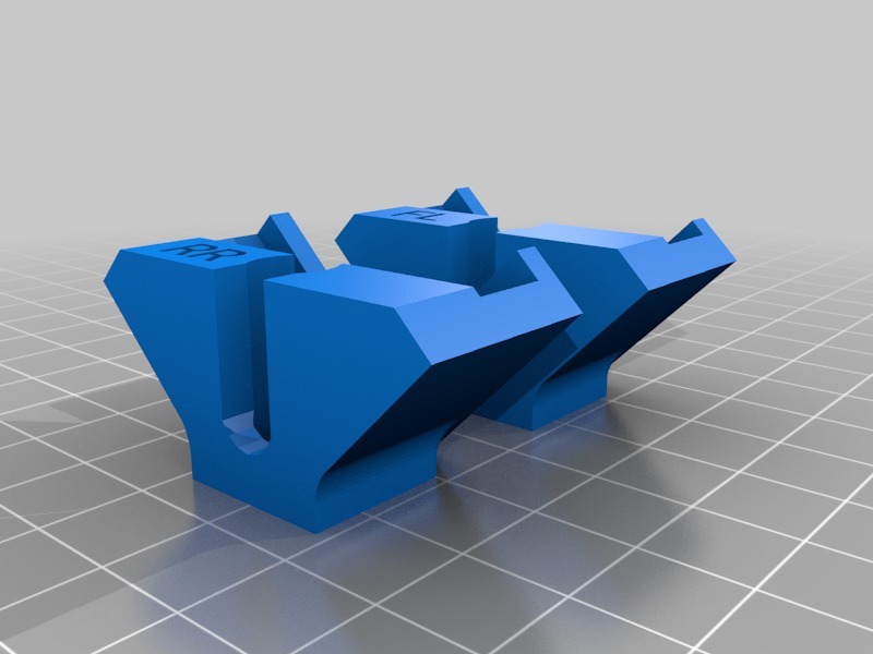 Free 3D file FlashForge Creator Pro glass bed brackets・3D print design ...