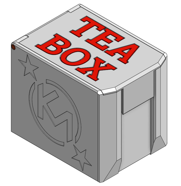 Free 3D file Tea Box V2・3D printable design to download・Cults