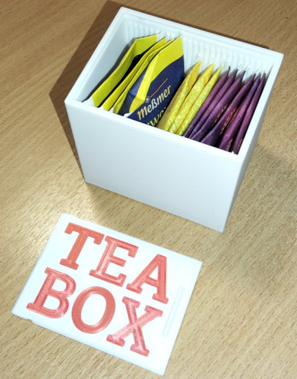 Free 3D file Tea Box・3D printer model to download・Cults