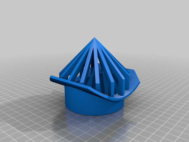 Free 3D file Gutter sieve / Leave catcher D78mm・3D print design to ...