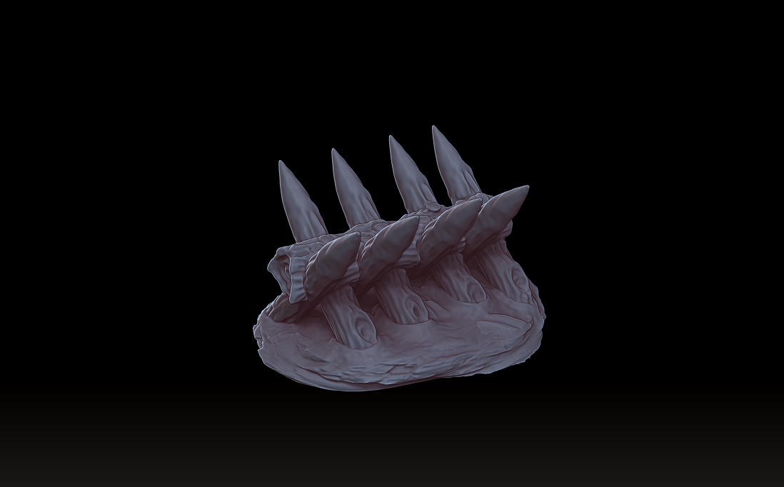 STL file Wood Spike Barricade (Pre-Supported)・3D printing model to ...