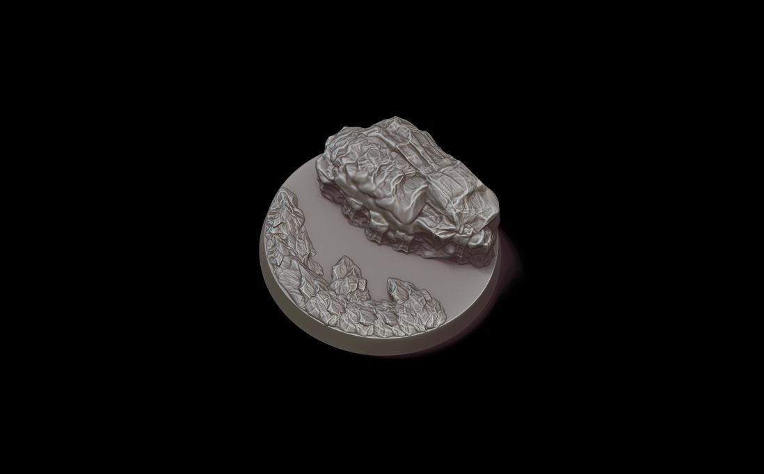 STL file Rock River Base・3D print design to download・Cults