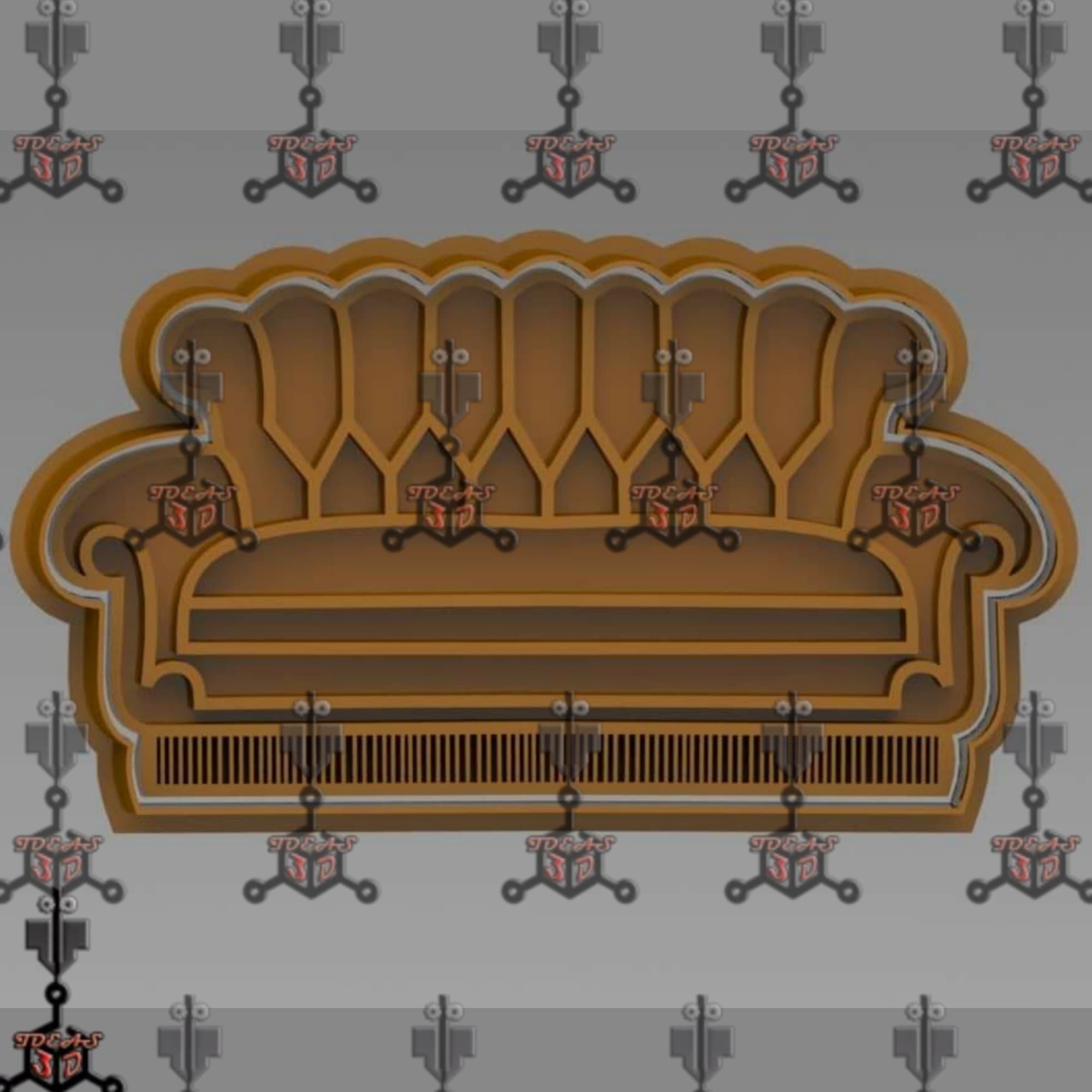 Free STL file Friends cookie cutter set 🍪・3D print model to download・Cults